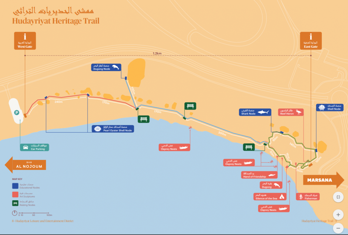 Explore the Hudayriyat Heritage Trail in Abu Dhabi