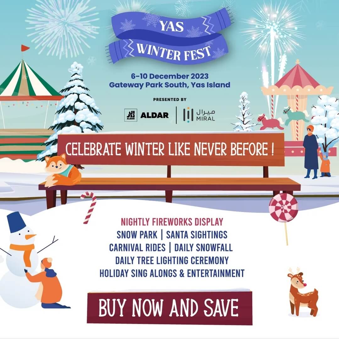 Abu Dhabi For Christmas 2024: Celebrating the Winter Festive Season ...