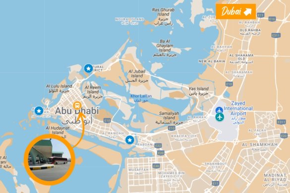 Where is Abu Dhabi Central Bus Station? Location, Timings & Facilities
