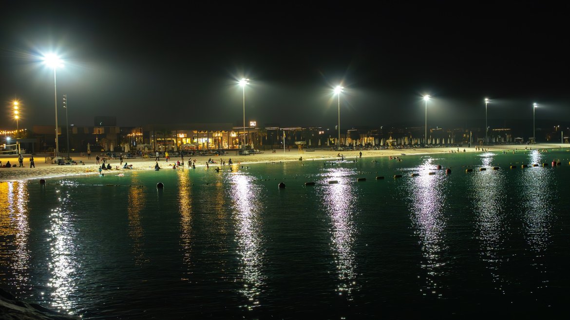 Swim Under the Stars at Marsana East Beach—Abu Dhabi’s First Night ...